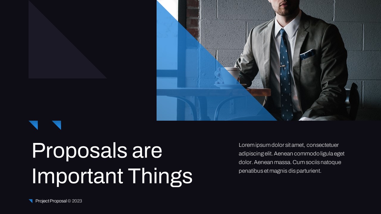 Project Proposal PowerPoint Presentation Template, Presentation Templates