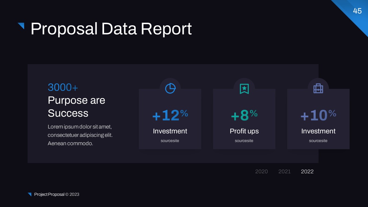 Project Proposal PowerPoint Presentation Template, Presentation Templates