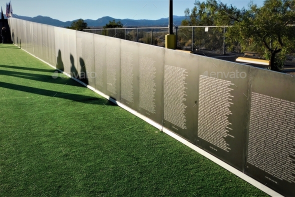 Vietnam Veterans Memorial Wall! Honor! Respect! NOMINATED!! Stock Photo ...
