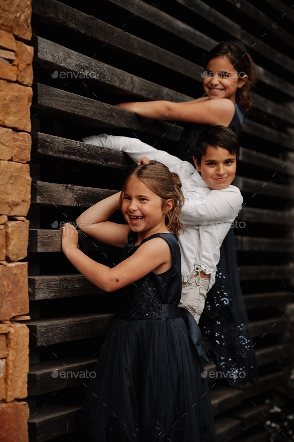 Kids playing and having fun Stock Photo by Lemnaouer | PhotoDune