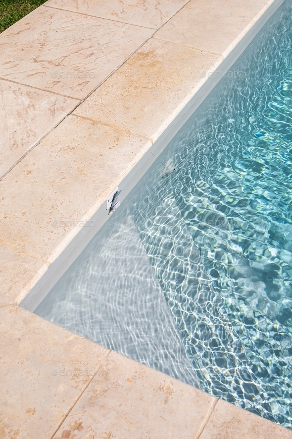 Swimming pool angle Stock Photo by Lemnaouer | PhotoDune