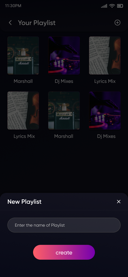 SoundTap - Fresh & Dark Flutter App Ui Template of Music Player by jpatgir