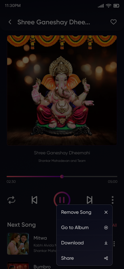 SoundTap - Fresh & Dark Flutter App Ui Template of Music Player by jpatgir
