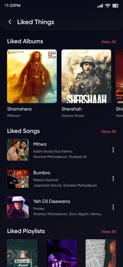 SoundTap - Fresh & Dark Flutter App Ui Template of Music Player by jpatgir