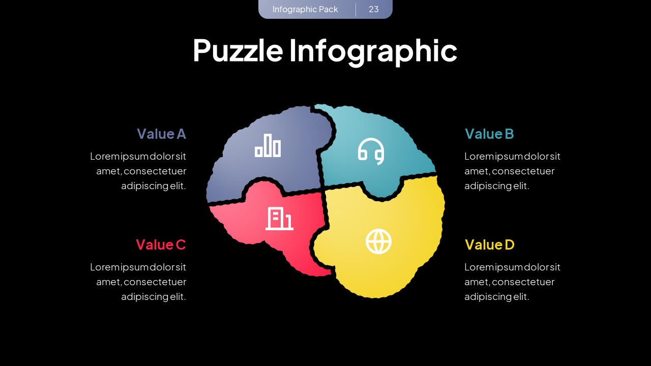Infographic Pack PowerPoint Template, Presentation Templates | GraphicRiver