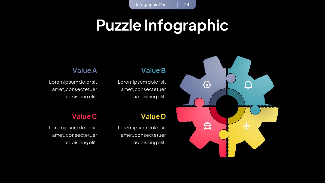 Infographic Pack PowerPoint Template, Presentation Templates | GraphicRiver