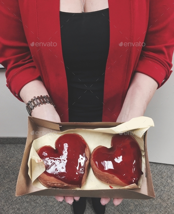 Heart donuts! Stock Photo by TonyTheTigersSon | PhotoDune