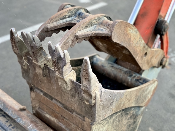 Bucket loader on a tractor Stock Photo by TonyTheTigersSon | PhotoDune