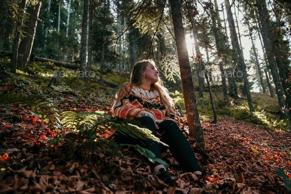 People in the forest Stock Photo by elsavva99 | PhotoDune