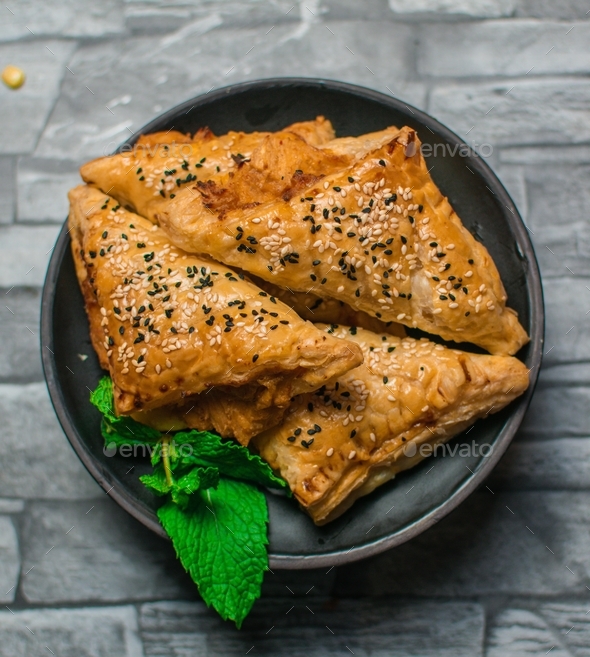 Chicken Cheese puff pastry recipe / Chicken Patties / Chicken Puffs ...