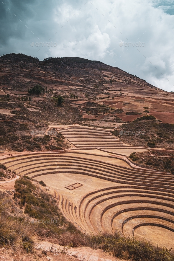 View of Moray Incas ruins Peru Stock Photo by kristinagain_ | PhotoDune