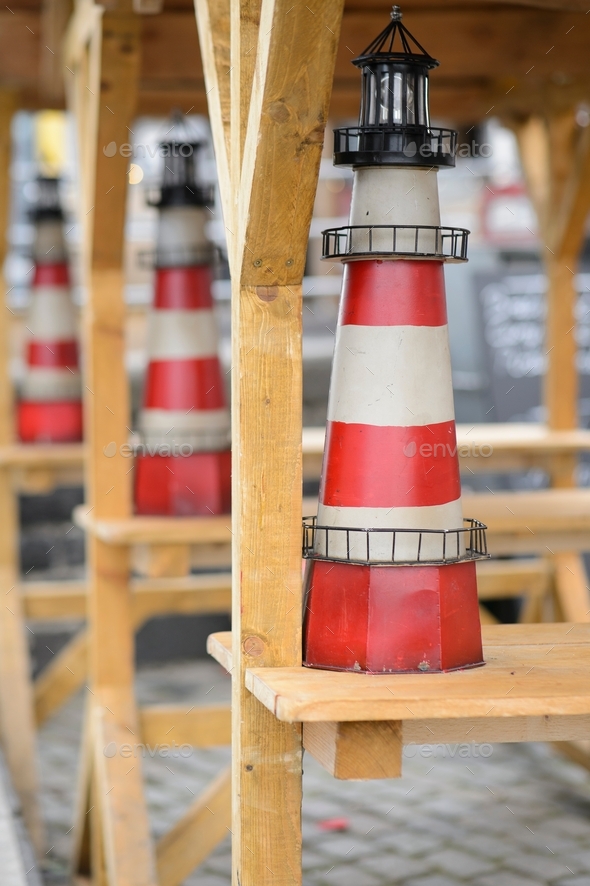 Lighthouses on the table Stock Photo by stetphotos | PhotoDune