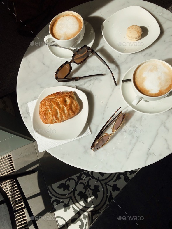 Sunny morning, coffee break Stock Photo by creative_ni | PhotoDune