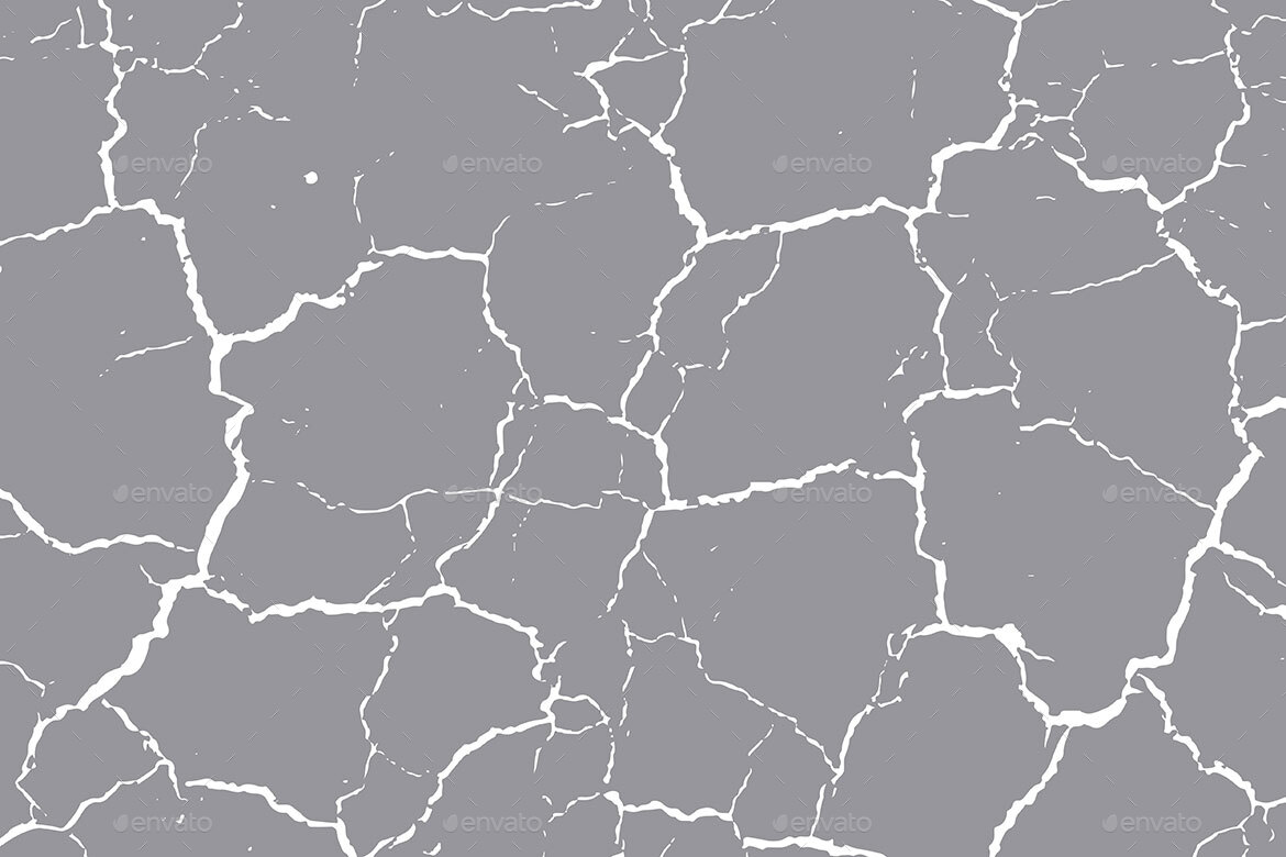 Ground Cracks Vector Texture Backgrounds, Graphics | GraphicRiver
