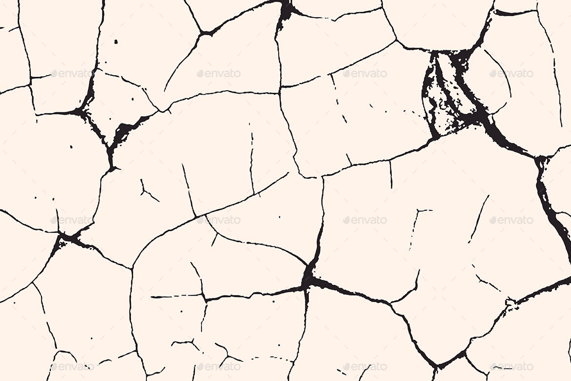 Ground Cracks Vector Texture Backgrounds, Graphics | GraphicRiver
