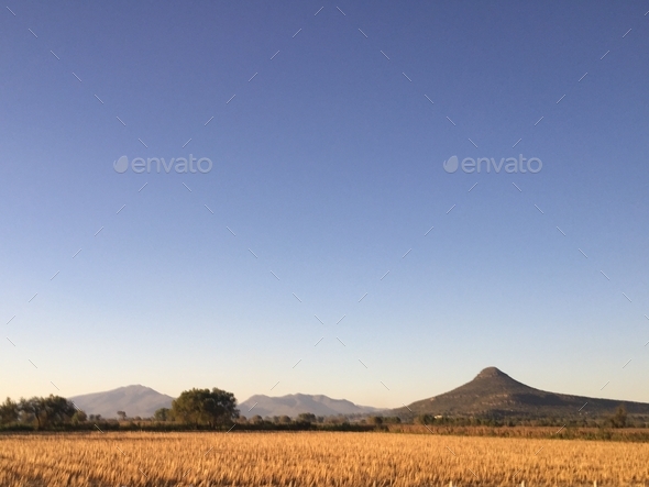 mountain in a beautiful sunset Stock Photo by edgar_rood | PhotoDune