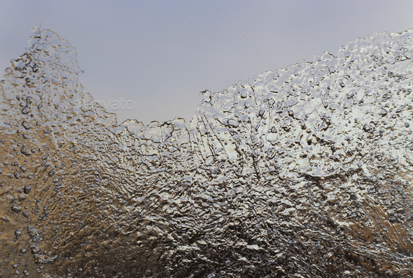 Natural ice texture on glass background Stock Photo by didesign | PhotoDune