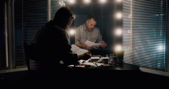 Frustrated Actor Struggling with His Lines, Stock Footage | VideoHive