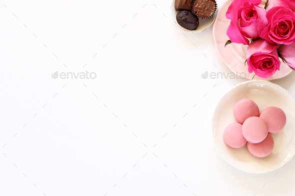 Pink themed sweets background Stock Photo by MPPLLC45 | PhotoDune