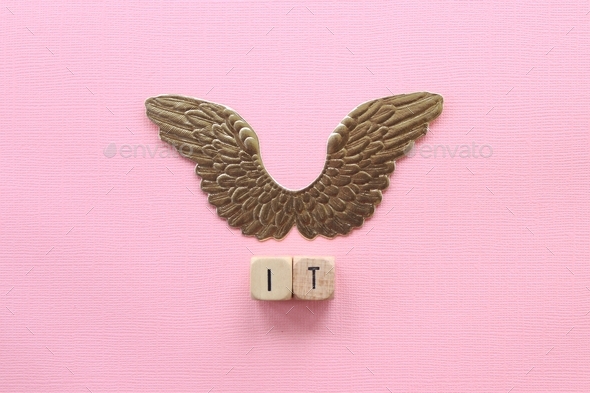Wing it concept with wings and word dice Stock Photo by MPPLLC45 ...