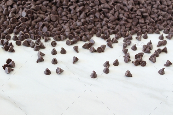 Chocolate chip border background Stock Photo by MPPLLC45 | PhotoDune