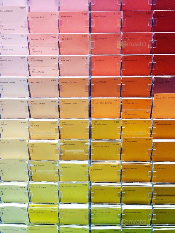 colour paint samples chart Stock Photo by andreajoseph2011 | PhotoDune