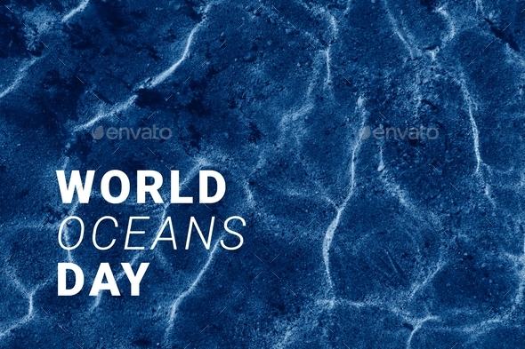 Abstract pattern sea bottom water caustic texture background water with ...