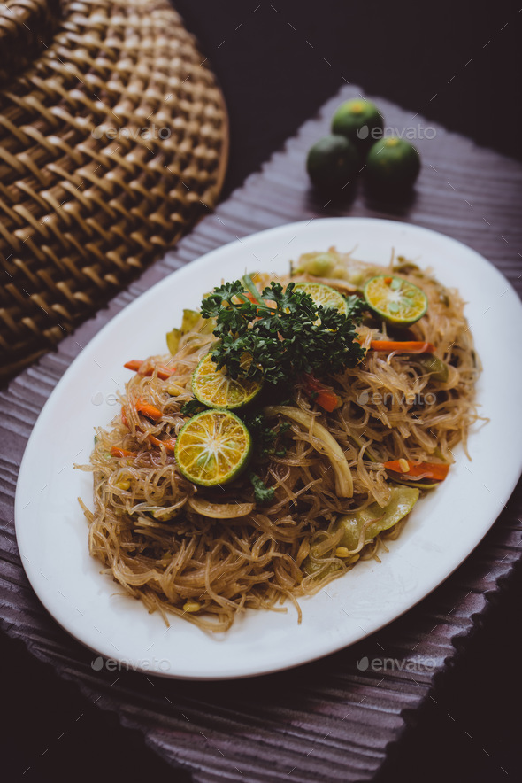 Pansit from the Philippines Stock Photo by ajbuenavista | PhotoDune