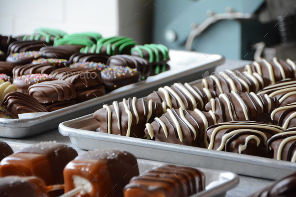 Chocolate candy shop Stock Photo by Threetails05 | PhotoDune