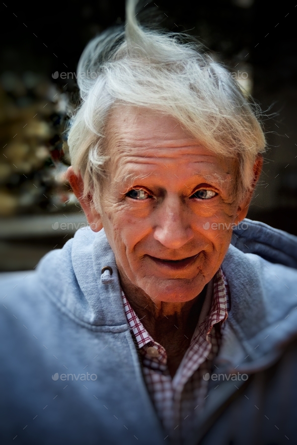 Kindly elderly gentleman smiling Stock Photo by bwise346 | PhotoDune