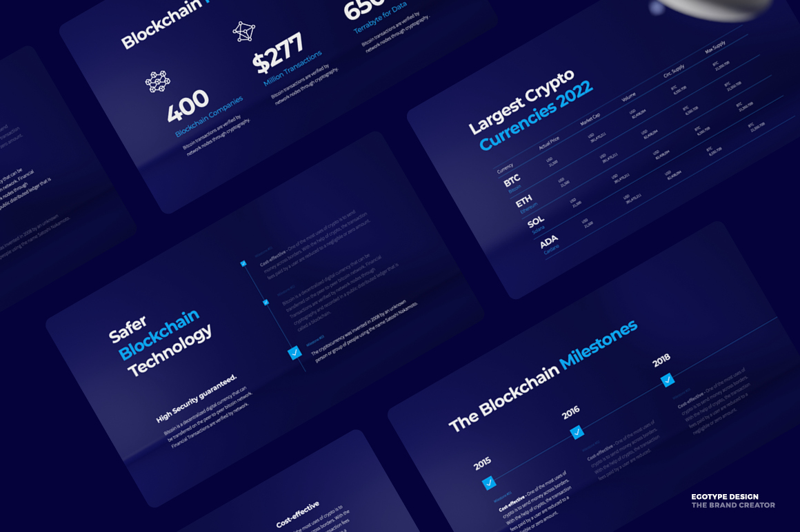 Blockchain Google Slides Template, Presentation Templates | GraphicRiver