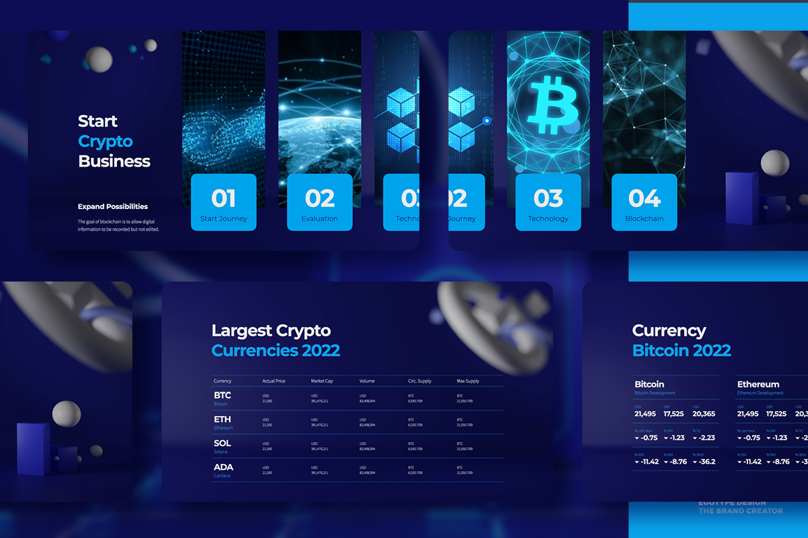 Blockchain Google Slides Template, Presentation Templates | GraphicRiver