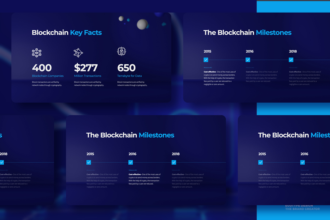 Blockchain Powerpoint Template, Presentation Templates | GraphicRiver