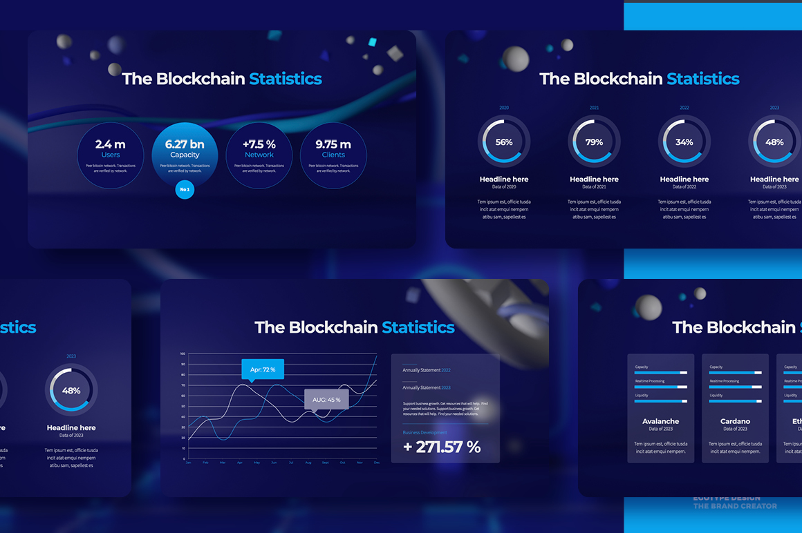Blockchain Powerpoint Template, Presentation Templates | GraphicRiver