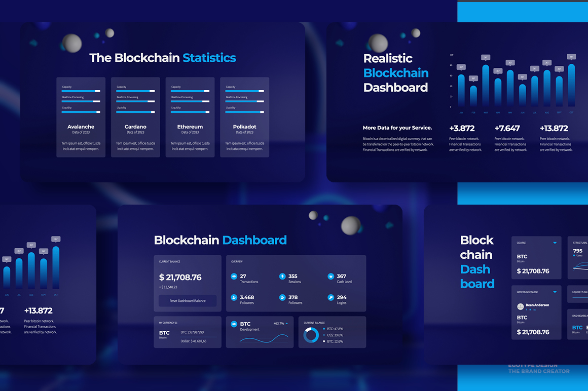 Blockchain Powerpoint Template, Presentation Templates | GraphicRiver