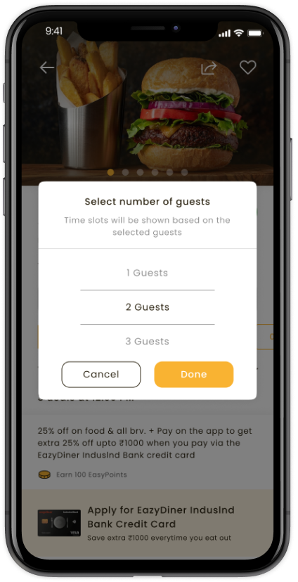 DinnerTable - On Demand Restaurant Table booking app Flutter UI Kit by ...