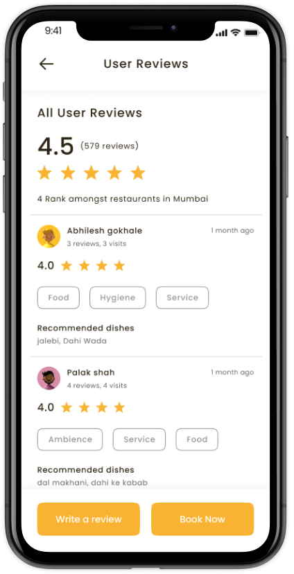 DinnerTable - On Demand Restaurant Table booking app Flutter UI Kit by ...