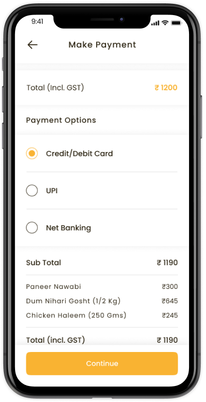 DinnerTable - On Demand Restaurant Table booking app Flutter UI Kit by ...
