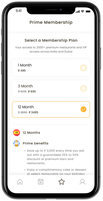 DinnerTable - On Demand Restaurant Table booking app Flutter UI Kit by ...