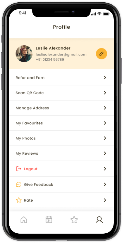 DinnerTable - On Demand Restaurant Table booking app Flutter UI Kit by ...