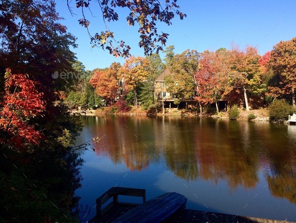 The amazing colors of nature with beautiful Fall morning colorful Fall ...