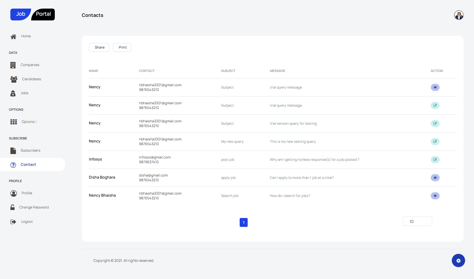 Job Portal in React and PHP Laravel by DotNetExpert27 | CodeCanyon