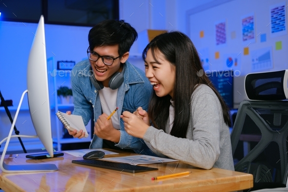 Programmer and developer teamwork. Stock Photo by ijeab | PhotoDune