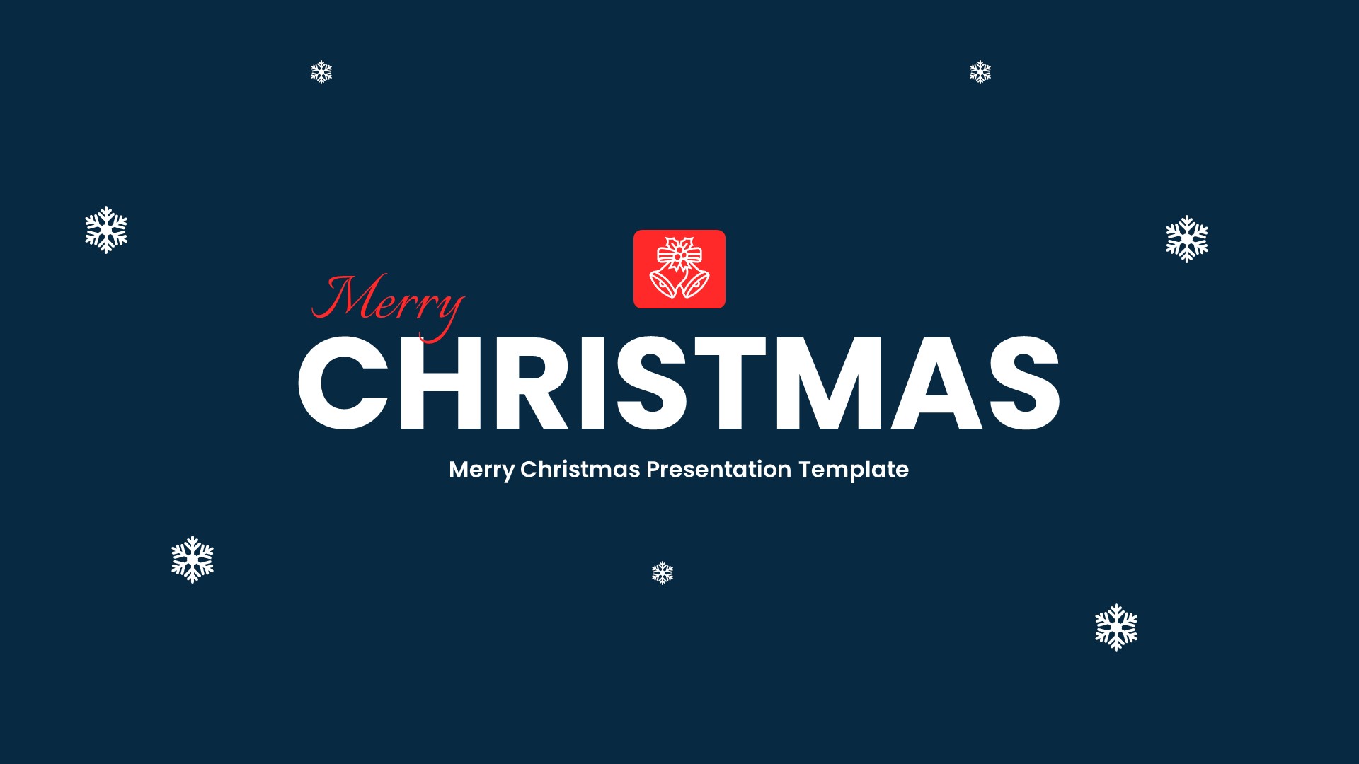 Merry Christmas Google Slides Template, Presentation Templates ...