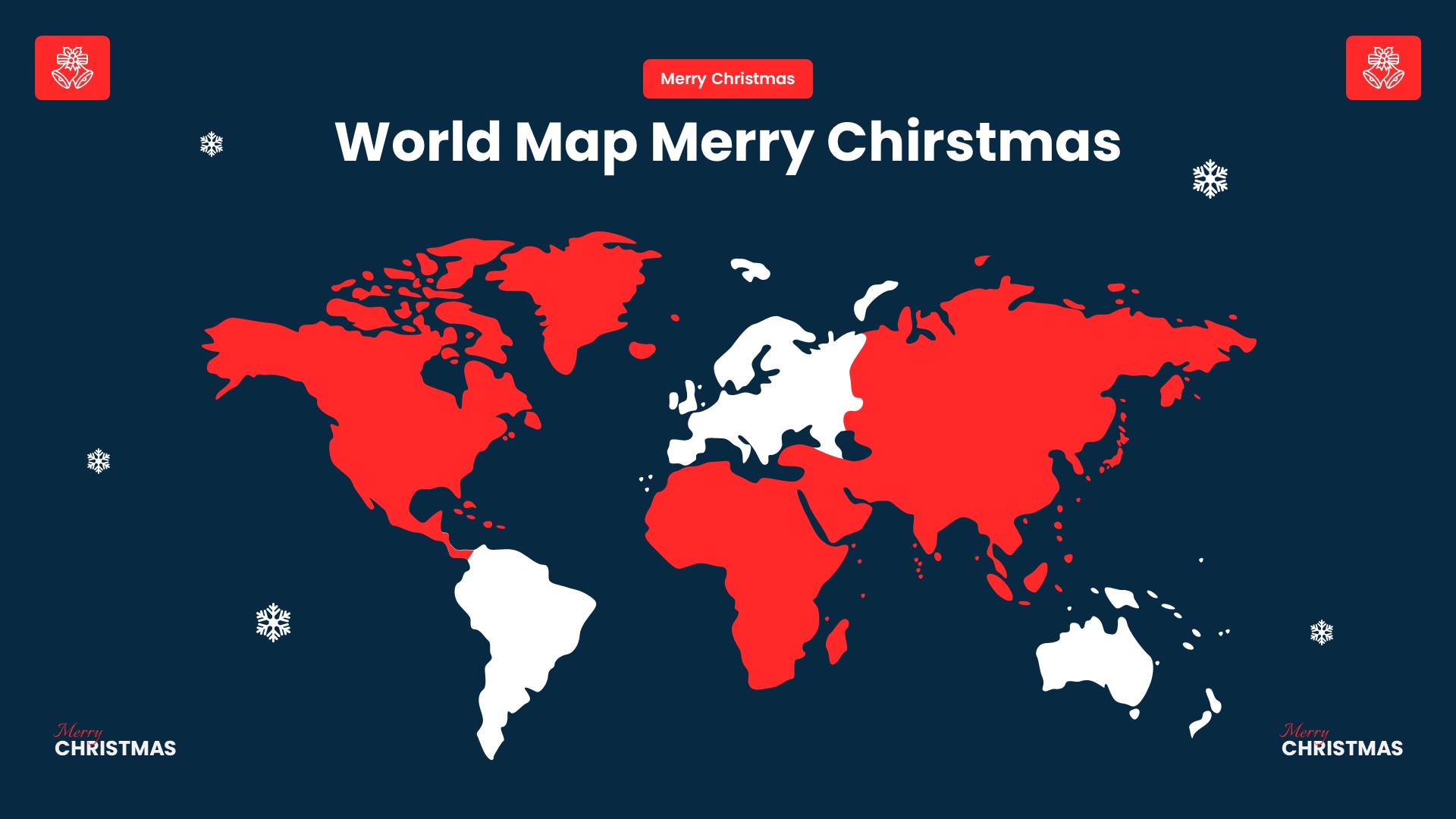 Merry Christmas Google Slides Template by Enative | GraphicRiver