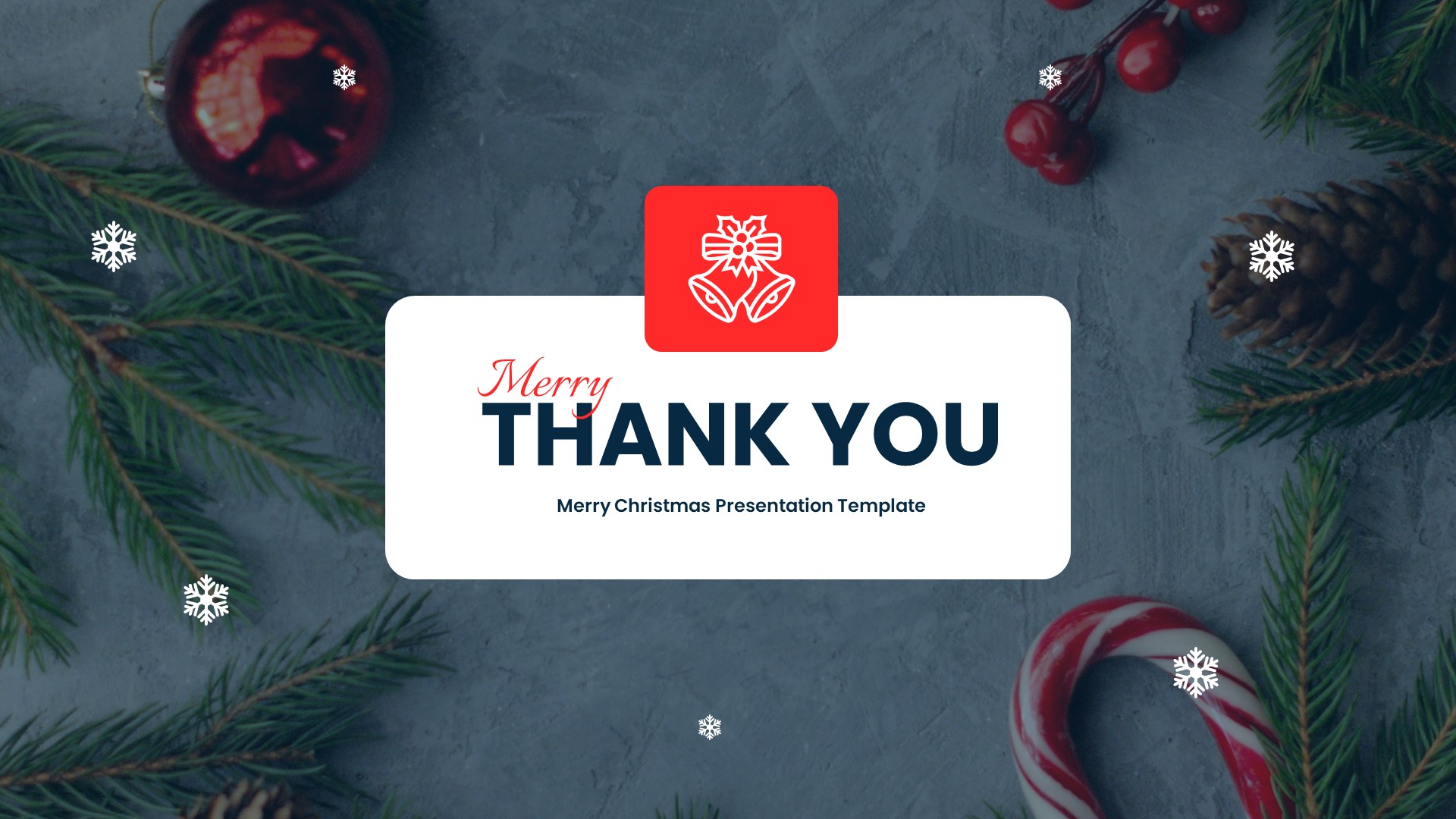 Merry Christmas Google Slides Template, Presentation Templates ...