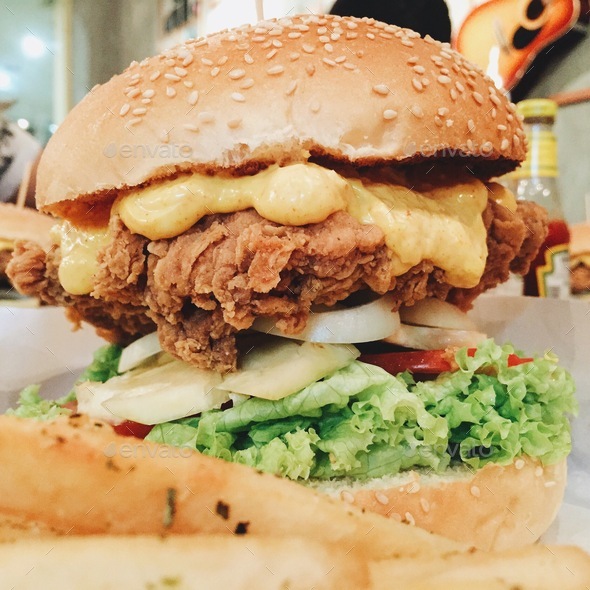 Brunch! Big Hug Burger, Malaysia. Stock Photo by brandonann | PhotoDune