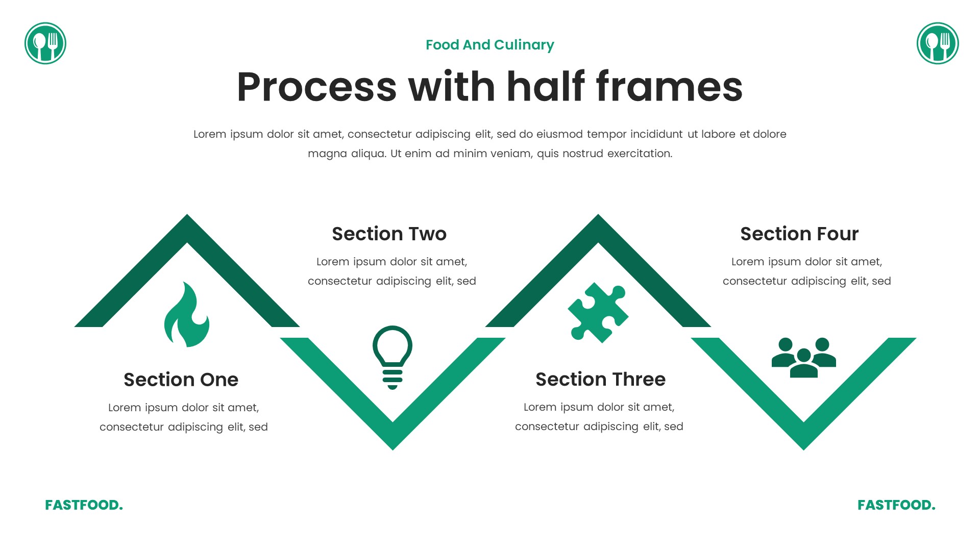 FASTFOOD - Food And Culinary Powerpoint Template, Presentation Templates