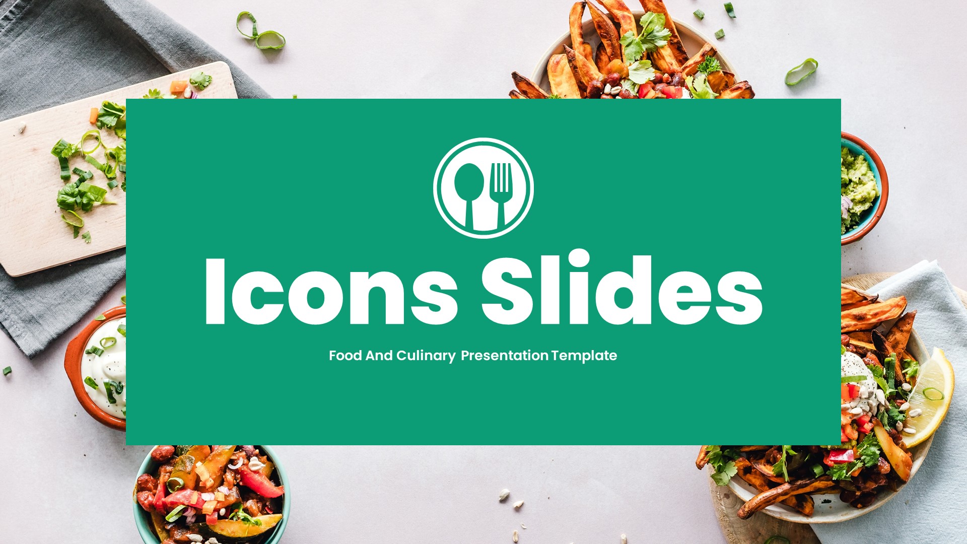 FASTFOOD - Food And Culinary Google Slides Template, Presentation Templates