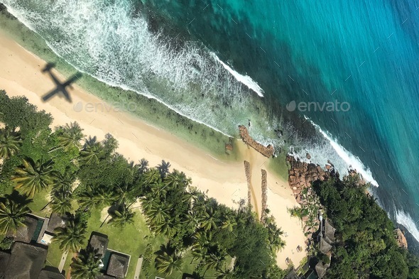 Tropical island from above Stock Photo by Som3_mor3 | PhotoDune